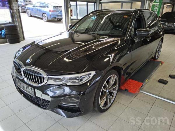 Black BMW 330 2021 in Riga, with an engine capacity of 3.00 L and mileage of 194 thousand km for 24700 €, photo 1 on AUTOMOTO.COM.LV