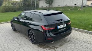 Black BMW 330 2021 in Dobele, with an engine capacity of 2.00 L and mileage of 209 thousand km for 20595 €, photo 8 on AUTOMOTO.COM.LV