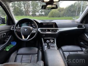 Black BMW 330 2021 in Dobele, with an engine capacity of 2.00 L and mileage of 209 thousand km for 20595 €, photo 10 on AUTOMOTO.COM.LV