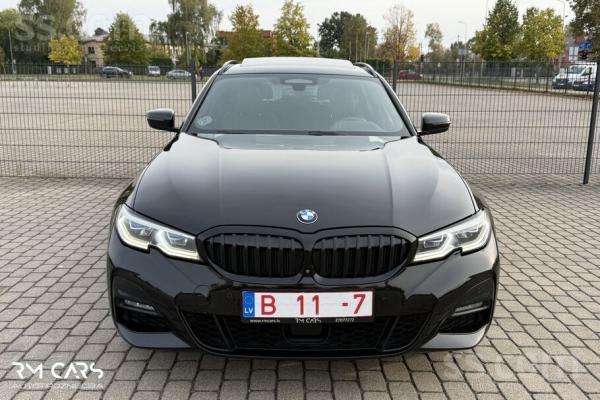 Black BMW 330 2021 in Jelgava, with an engine capacity of 2.00 L and mileage of 0 thousand km for 21750 €, photo 6 on AUTOMOTO.COM.LV