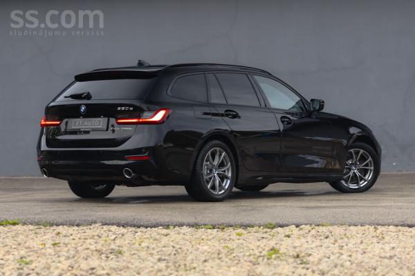 Black BMW 330 2021 in Jelgava, with an engine capacity of 2.00 L and mileage of 190 thousand km for 19000 €, photo 6 on AUTOMOTO.COM.LV