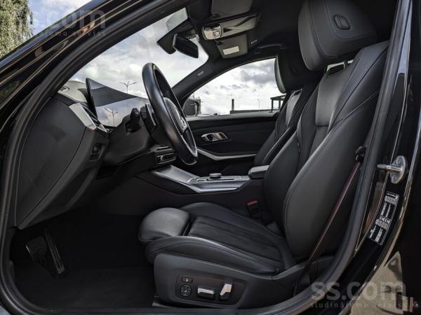 Black BMW 330 2022 in Tukums, with an engine capacity of 3.00 L and mileage of 176 thousand km for 29990 €, photo 6 on AUTOMOTO.COM.LV