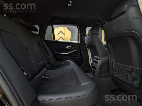 Black BMW 330 2022 in Tukums, with an engine capacity of 3.00 L and mileage of 176 thousand km for 29990 €, photo 8 on AUTOMOTO.COM.LV