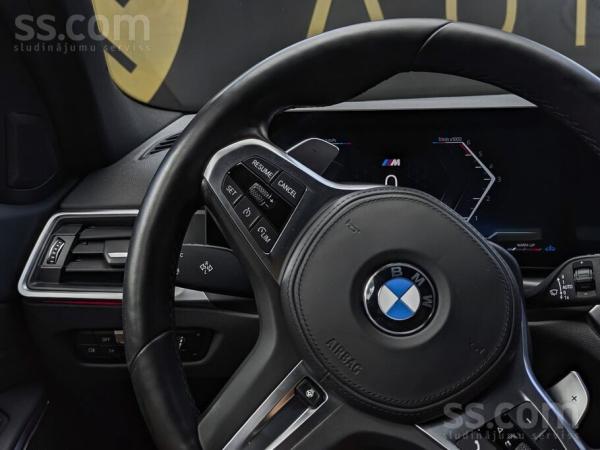 Black BMW 330 2022 in Tukums, with an engine capacity of 3.00 L and mileage of 176 thousand km for 29990 €, photo 9 on AUTOMOTO.COM.LV