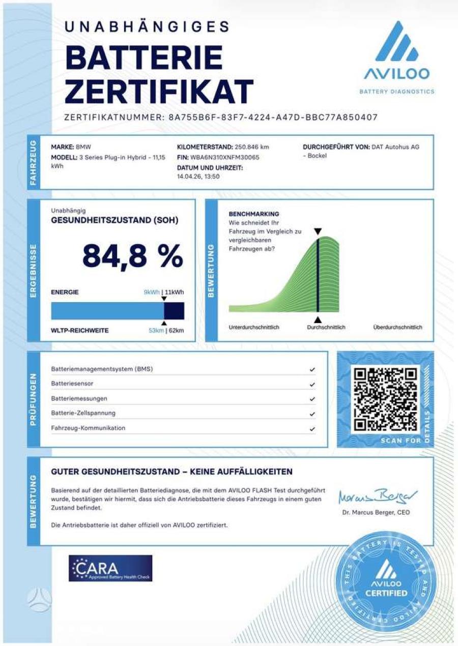 Черный БМВ 330 2022 в Радвилишкис, объемом двигателя 2.00 л и пробегом 252 тыс. км за 21500 €, фото 59 на AUTOMOTO.COM.LV