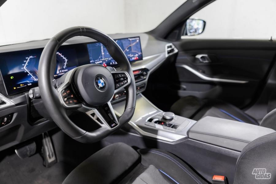 Melns BMW 330 2025 Viļņa, ar dzinēja tilpumu 2.00 L un nobraukumu 17 tūkst. km par 41991 €, foto 13 vietnē AUTOMOTO.COM.LV