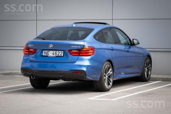 Blue BMW 330 2015 in Riga, with an engine capacity of 3.00 L and mileage of 191 thousand km for 15750 €, photo 4 on AUTOMOTO.COM.LV