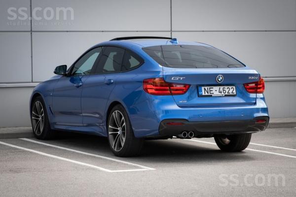Blue BMW 330 2015 in Riga, with an engine capacity of 3.00 L and mileage of 191 thousand km for 15750 €, photo 6 on AUTOMOTO.COM.LV