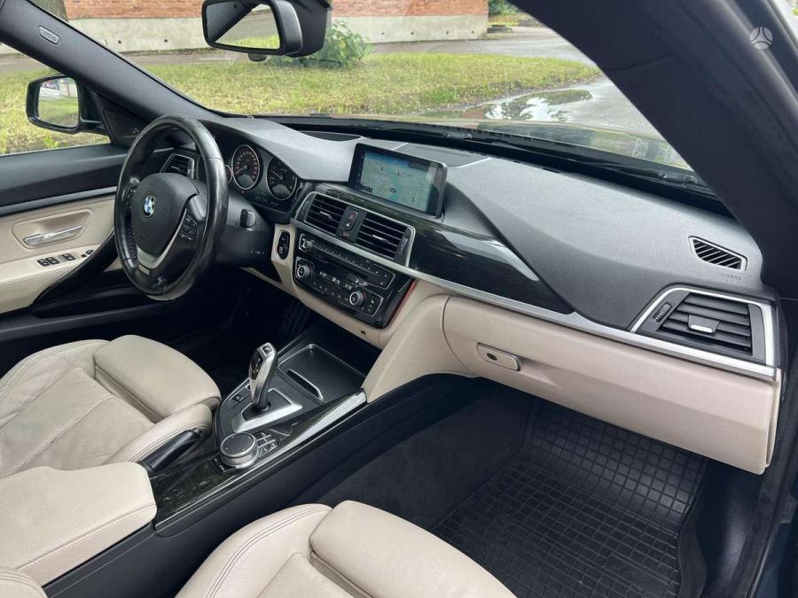 Blue BMW 330 2017 in Kaunas, with an engine capacity of 2.99 L and mileage of 328 thousand km for 12900 €, photo 10 on AUTOMOTO.COM.LV