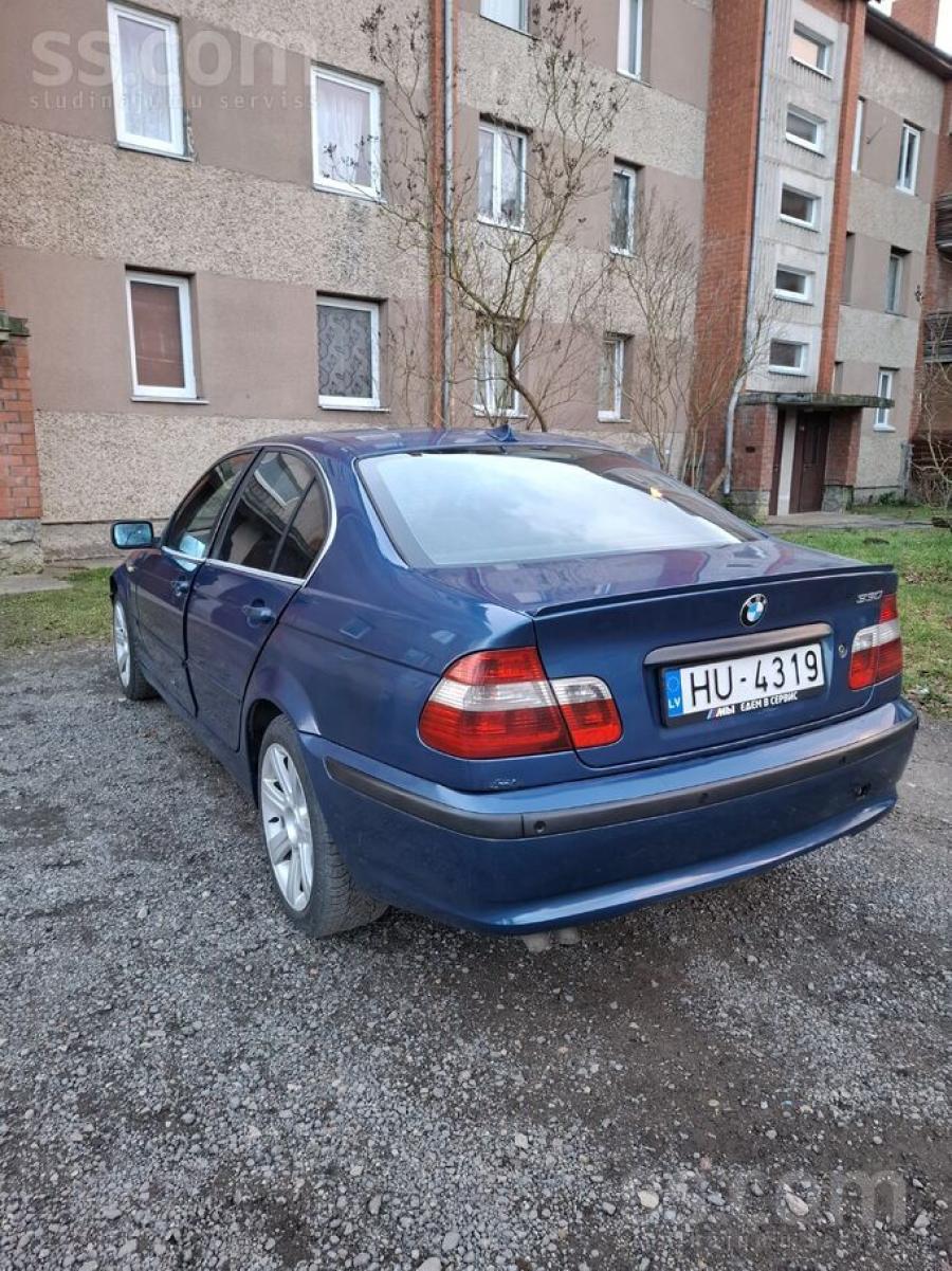 Zils BMW 330 2002 Rīga, ar dzinēja tilpumu 3.00 L un nobraukumu 477 tūkst. km par 1750 €, foto 6 vietnē AUTOMOTO.COM.LV