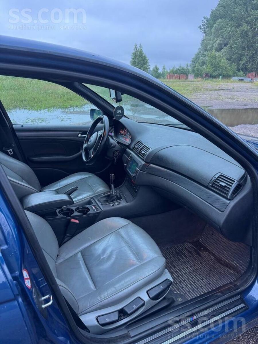 Blue BMW 330 2002 in Riga, with an engine capacity of 3.00 L and mileage of 427 thousand km for 2850 €, photo 5 on AUTOMOTO.COM.LV