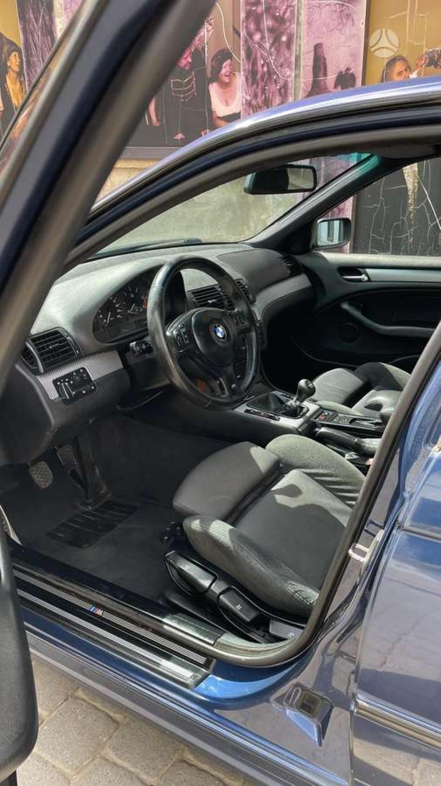 Blue BMW 330 2003 in Vilnius, with an engine capacity of 2.99 L and mileage of 374 thousand km for 4000 €, photo 10 on AUTOMOTO.COM.LV