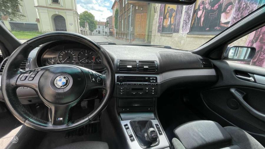 Blue BMW 330 2003 in Vilnius, with an engine capacity of 2.99 L and mileage of 374 thousand km for 4000 €, photo 12 on AUTOMOTO.COM.LV