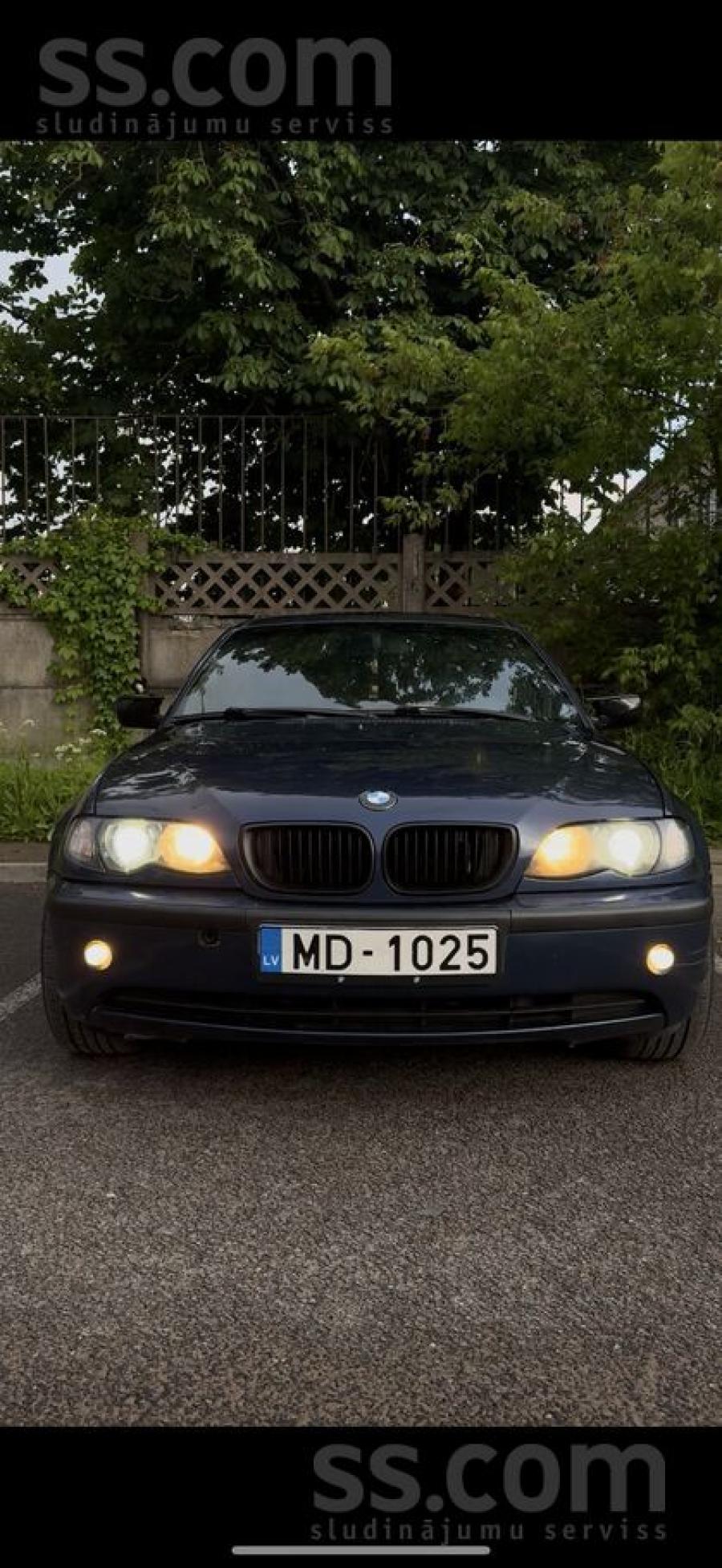 Blue BMW 330 2004 in Daugavpils, with an engine capacity of 2.00 L and mileage of 240 thousand km for 2700 €, photo 1 on AUTOMOTO.COM.LV