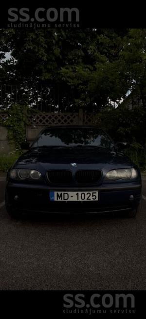 Blue BMW 330 2004 in Daugavpils, with an engine capacity of 2.00 L and mileage of 240 thousand km for 2700 €, photo 2 on AUTOMOTO.COM.LV