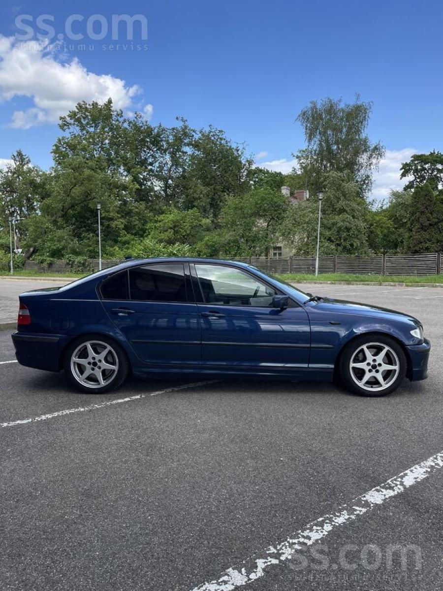 Blue BMW 330 2004 in Riga, with an engine capacity of 3.00 L and mileage of 380 thousand km for 4200 €, photo 1 on AUTOMOTO.COM.LV