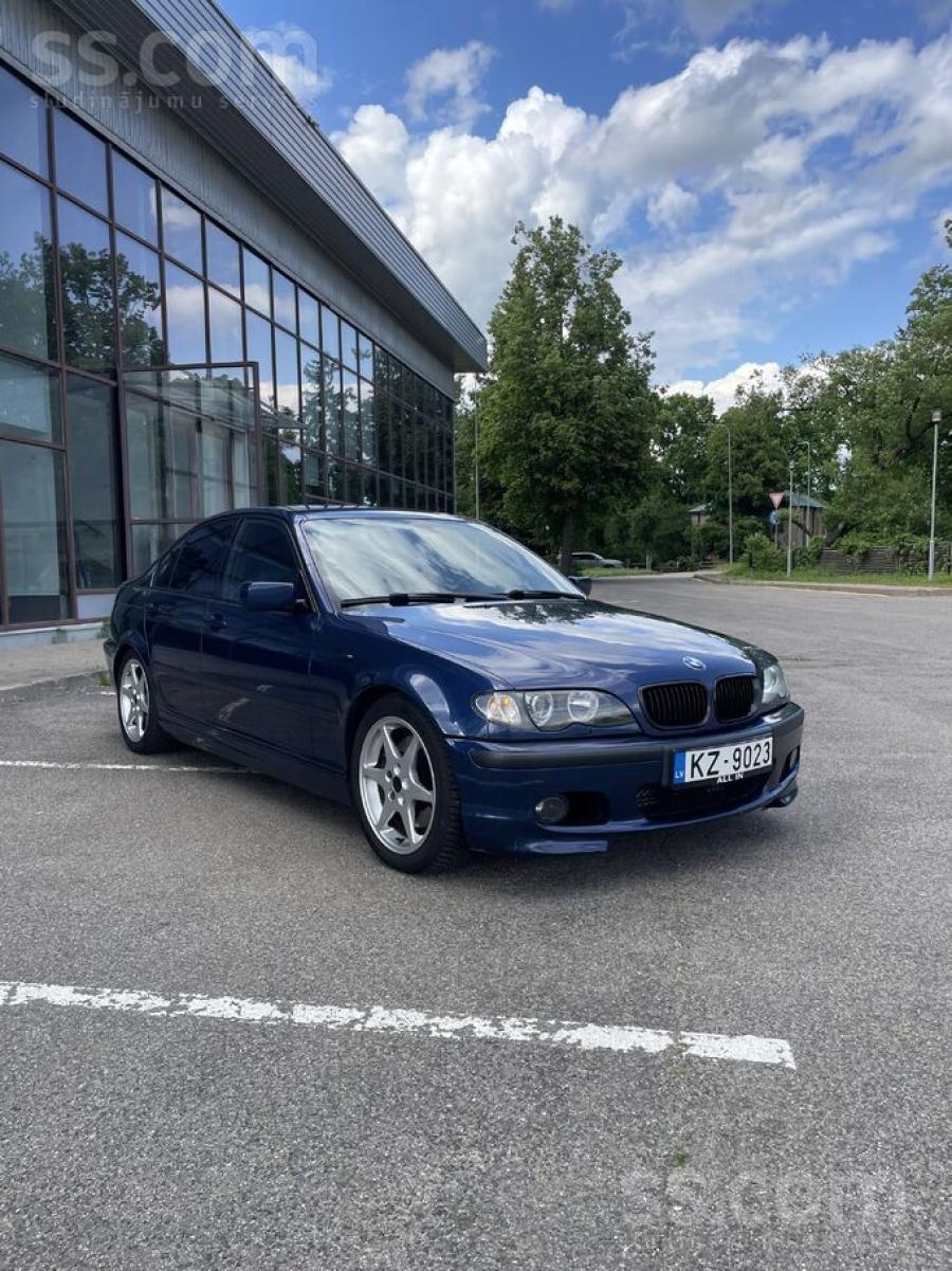 Blue BMW 330 2004 in Riga, with an engine capacity of 3.00 L and mileage of 380 thousand km for 4200 €, photo 2 on AUTOMOTO.COM.LV
