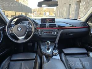 Blue BMW 330 2014 in Riga, with an engine capacity of 3.00 L and mileage of 156 thousand km for 14600 €, photo 17 on AUTOMOTO.COM.LV
