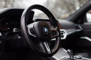 Blue BMW 330 2019 in Riga, with an engine capacity of 3.00 L and mileage of 195 thousand km for 23999 €, photo 20 on AUTOMOTO.COM.LV