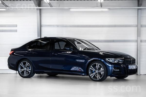 Blue BMW 330 2020 in Tukums, with an engine capacity of 2.00 L and mileage of 0 thousand km for 25990 €, photo 2 on AUTOMOTO.COM.LV