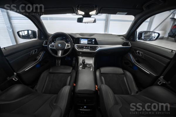 Blue BMW 330 2020 in Tukums, with an engine capacity of 2.00 L and mileage of 0 thousand km for 25990 €, photo 5 on AUTOMOTO.COM.LV