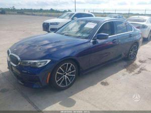 Blue BMW 330 2020 in Klaipeda, with an engine capacity of 2.00 L and mileage of 120 thousand km for 15900 €, photo 3 on AUTOMOTO.COM.LV