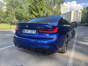 Blue BMW 330 2021 in Elektrenai, with an engine capacity of 2.00 L and mileage of 56 thousand km for 24999 €, photo 3 on AUTOMOTO.COM.LV