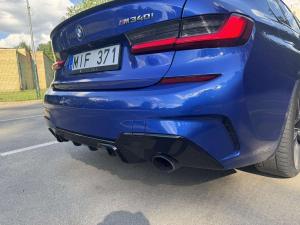 Blue BMW 330 2021 in Elektrenai, with an engine capacity of 2.00 L and mileage of 56 thousand km for 24999 €, photo 5 on AUTOMOTO.COM.LV