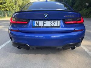 Blue BMW 330 2021 in Elektrenai, with an engine capacity of 2.00 L and mileage of 56 thousand km for 24999 €, photo 7 on AUTOMOTO.COM.LV