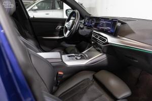 Blue BMW 330 2023 in Vilnius, with an engine capacity of 2.00 L and mileage of 72 thousand km for 38993 €, photo 24 on AUTOMOTO.COM.LV