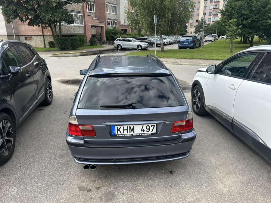 Zils BMW 330 2001 Klaipėda, ar dzinēja tilpumu 2.98 L un nobraukumu 350 tūkst. km par 2600 €, foto 3 vietnē AUTOMOTO.COM.LV