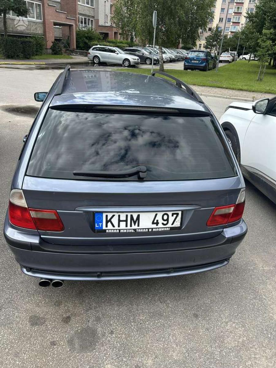 Zils BMW 330 2001 Klaipėda, ar dzinēja tilpumu 2.98 L un nobraukumu 350 tūkst. km par 2600 €, foto 7 vietnē AUTOMOTO.COM.LV