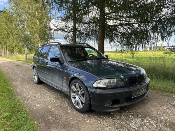 Blue BMW 330 2001 in Riga, with an engine capacity of 3.00 L and mileage of 410 thousand km for 1600 €, photo 1 on AUTOMOTO.COM.LV