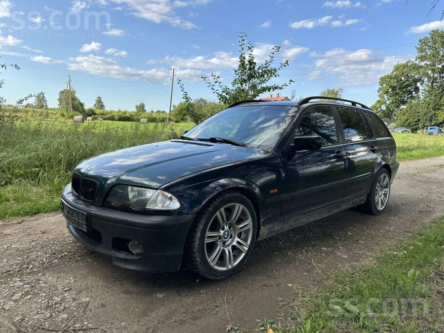 Blue BMW 330 2001 in Riga, with an engine capacity of 3.00 L and mileage of 410 thousand km for 1600 €, photo 3 on AUTOMOTO.COM.LV