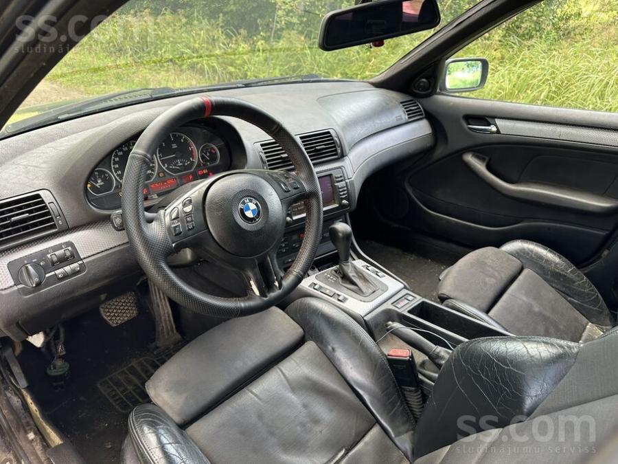 Blue BMW 330 2001 in Riga, with an engine capacity of 3.00 L and mileage of 410 thousand km for 1600 €, photo 6 on AUTOMOTO.COM.LV