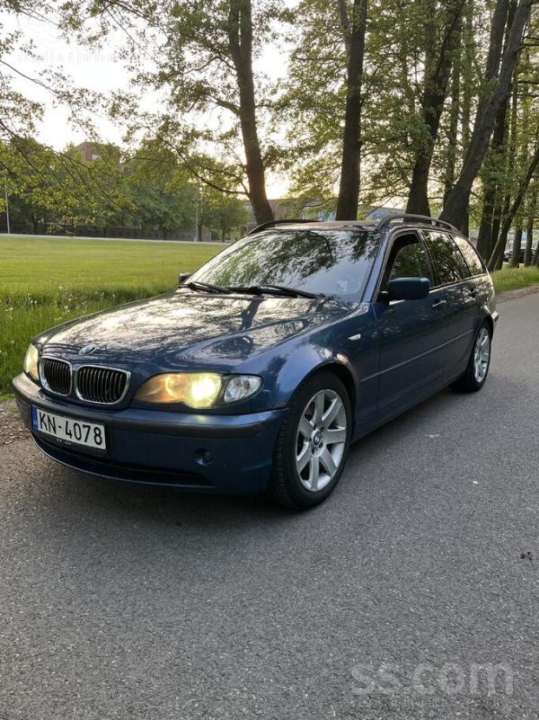 Blue BMW 330 2002 in Liepaja, with an engine capacity of 3.00 L and mileage of 345 thousand km for 5900 €, photo 1 on AUTOMOTO.COM.LV