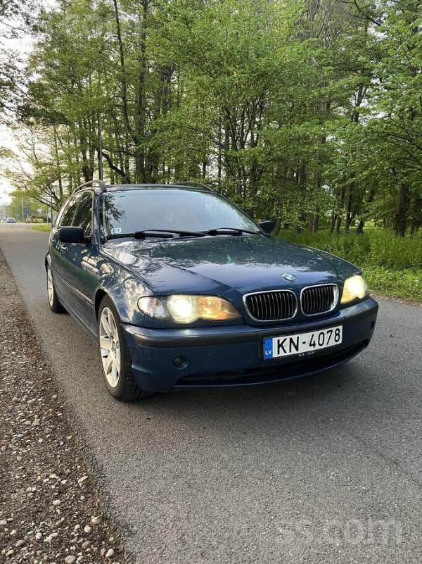 Blue BMW 330 2002 in Liepaja, with an engine capacity of 3.00 L and mileage of 345 thousand km for 5900 €, photo 2 on AUTOMOTO.COM.LV