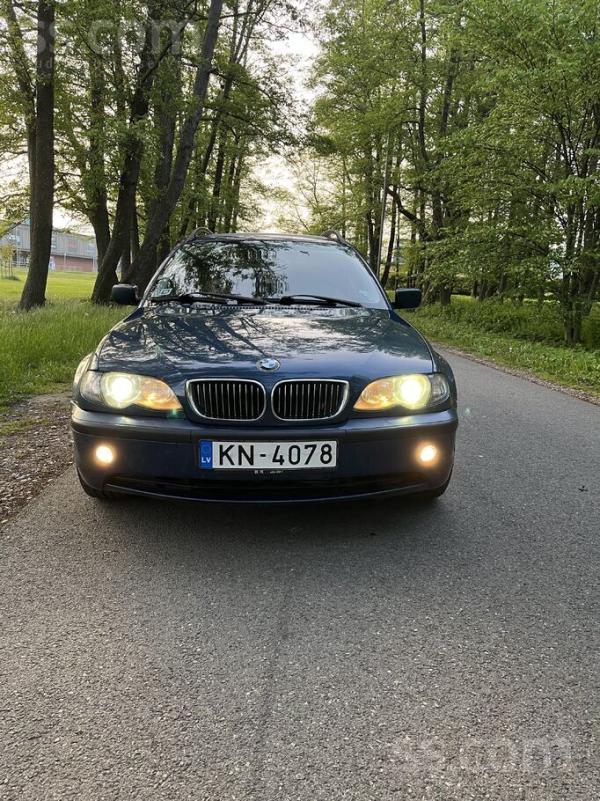 Blue BMW 330 2002 in Liepaja, with an engine capacity of 3.00 L and mileage of 345 thousand km for 5900 €, photo 3 on AUTOMOTO.COM.LV