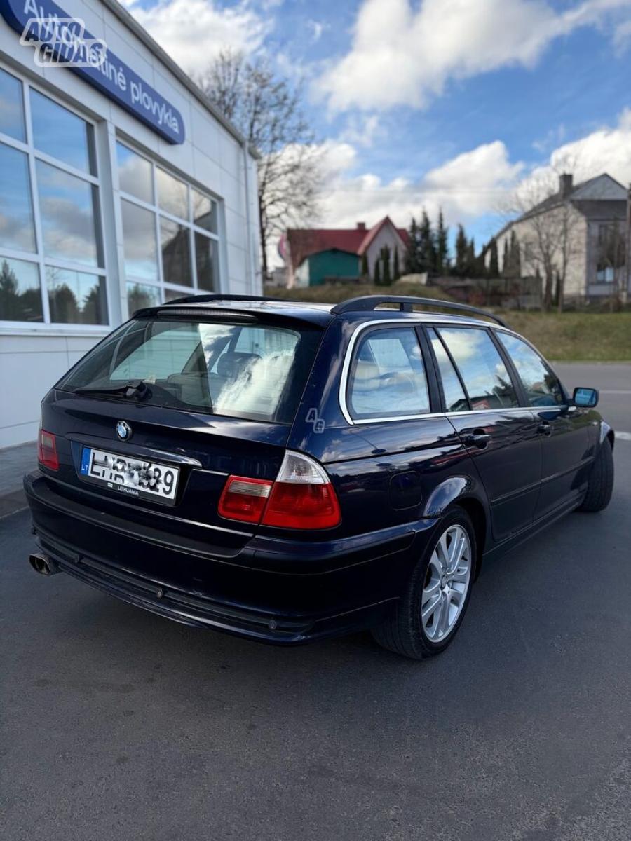Blue BMW 330 2002 in Vilnius, with an engine capacity of 3.00 L and mileage of 449 thousand km for 1950 €, photo 7 on AUTOMOTO.COM.LV