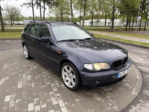 Blue BMW 330 2002 in Vilnius, with an engine capacity of 3.00 L and mileage of 382 thousand km for 1470 €, photo 1 on AUTOMOTO.COM.LV