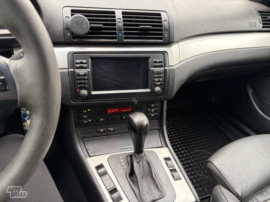 Blue BMW 330 2002 in Vilnius, with an engine capacity of 3.00 L and mileage of 382 thousand km for 1470 €, photo 8 on AUTOMOTO.COM.LV