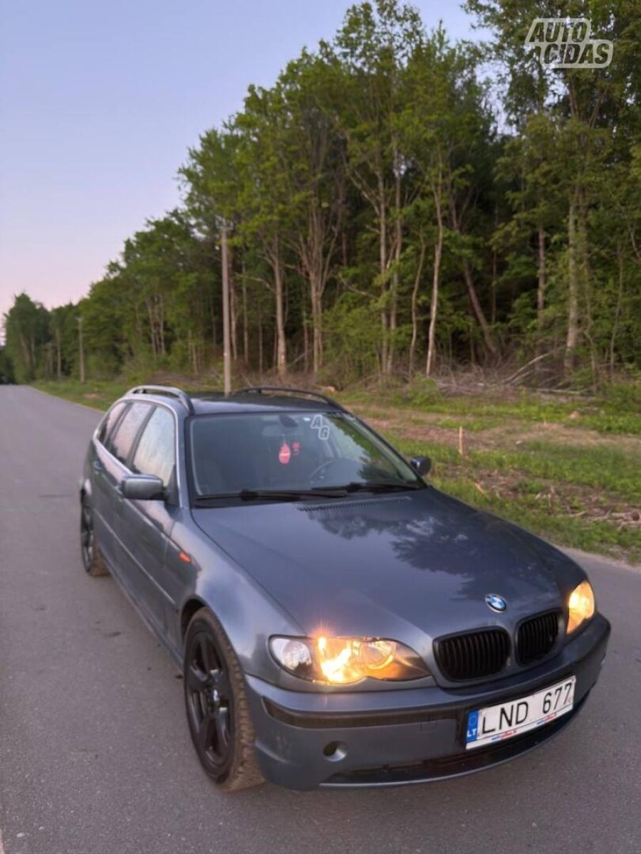 Blue BMW 330 2002 in Vilnius, with an engine capacity of 3.00 L and mileage of 369 thousand km for 1750 €, photo 3 on AUTOMOTO.COM.LV