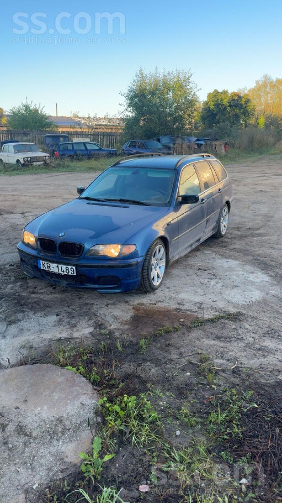 Zils BMW 330 2002 Liepāja, ar dzinēja tilpumu 3.00 L un nobraukumu 430 tūkst. km par 1750 €, foto 1 vietnē AUTOMOTO.COM.LV