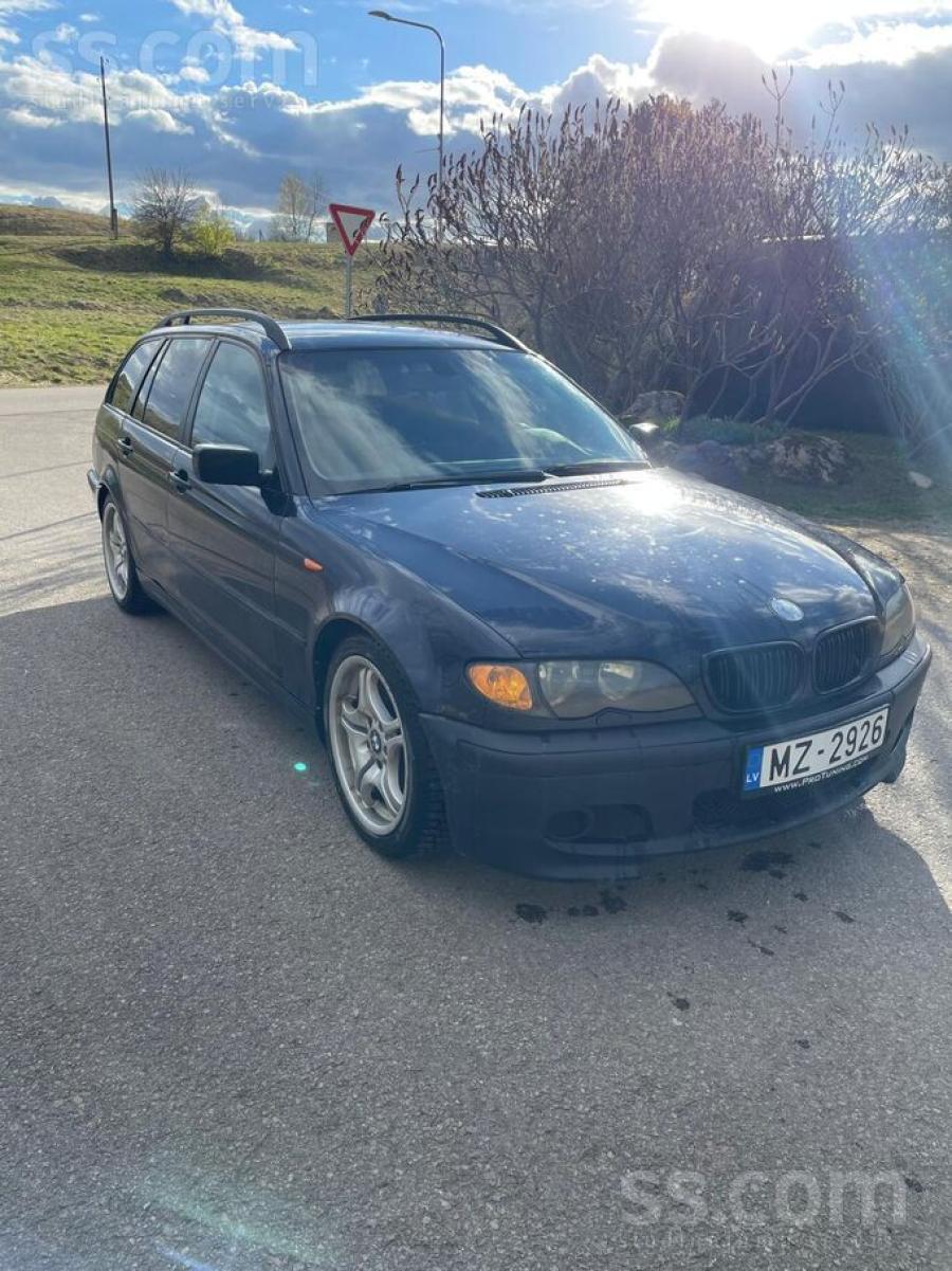 Blue BMW 330 2002 in Rezekne, with an engine capacity of 3.00 L and mileage of 366 thousand km for 1250 €, photo 1 on AUTOMOTO.COM.LV