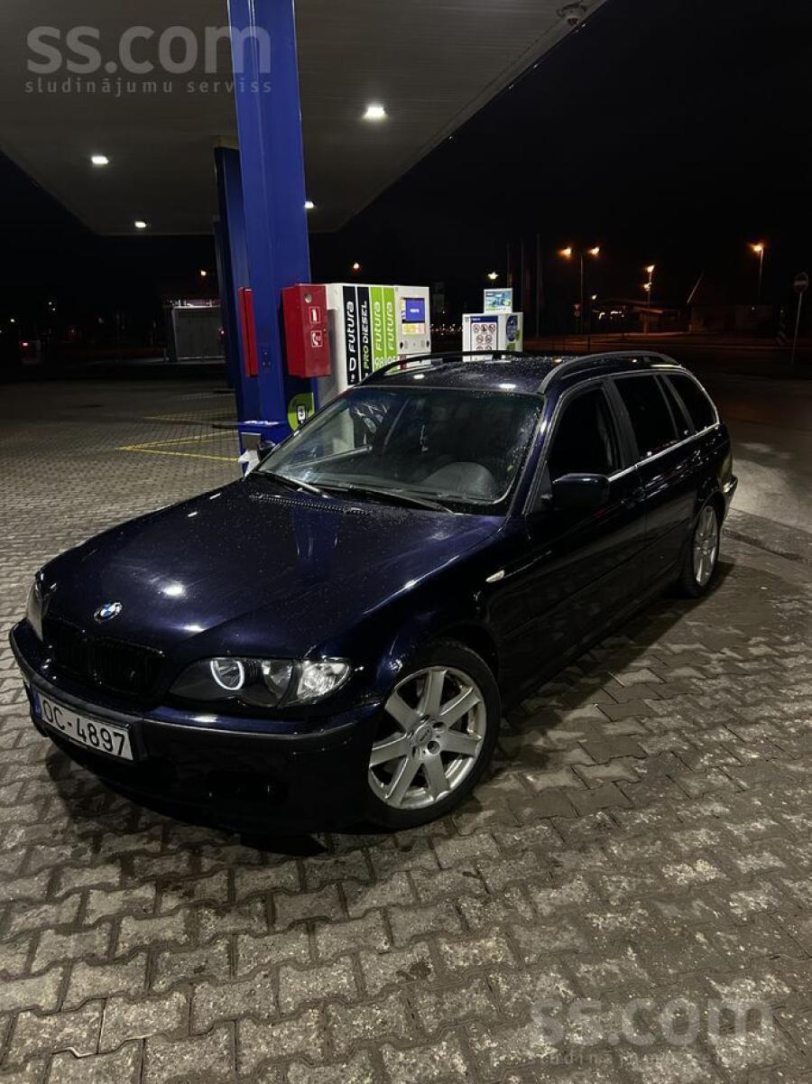 Blue BMW 330 2003 in Kuldiga, with an engine capacity of 3.00 L and mileage of 451 thousand km for 2500 €, photo 1 on AUTOMOTO.COM.LV