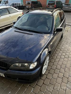 Blue BMW 330 2003 in Kuldiga, with an engine capacity of 3.00 L and mileage of 451 thousand km for 2500 €, photo 2 on AUTOMOTO.COM.LV