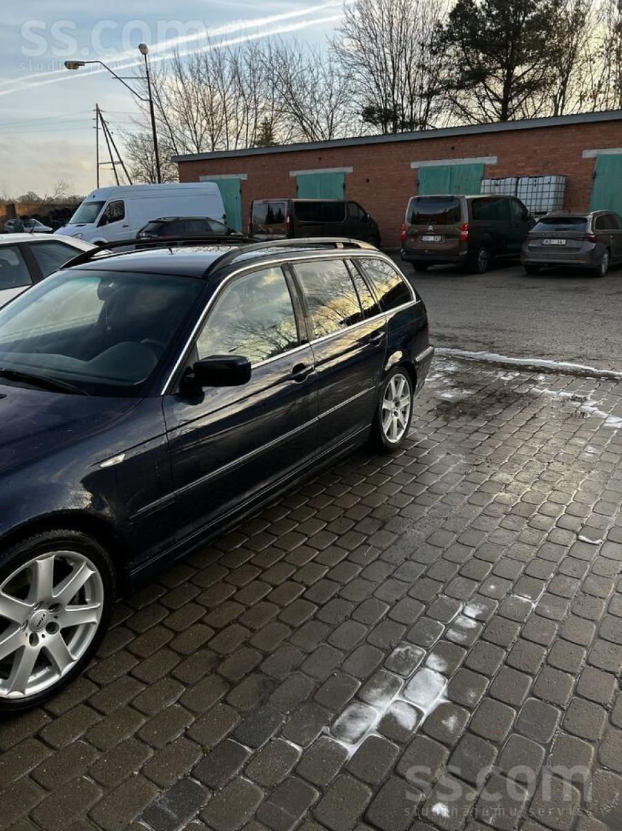 Blue BMW 330 2003 in Kuldiga, with an engine capacity of 3.00 L and mileage of 451 thousand km for 2500 €, photo 3 on AUTOMOTO.COM.LV