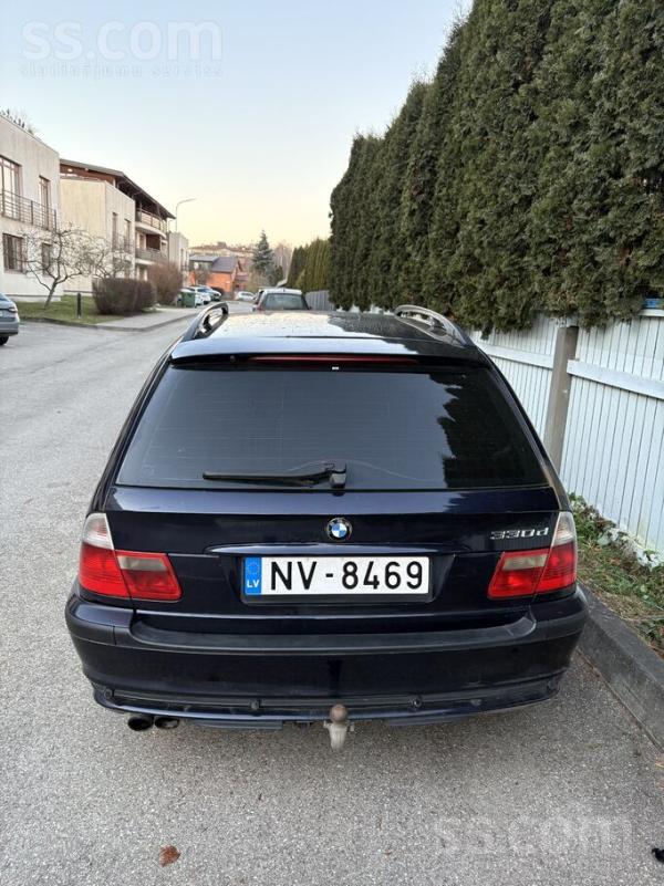 Blue BMW 330 2003 in Riga, with an engine capacity of 3.00 L and mileage of 533 thousand km for 2700 €, photo 8 on AUTOMOTO.COM.LV