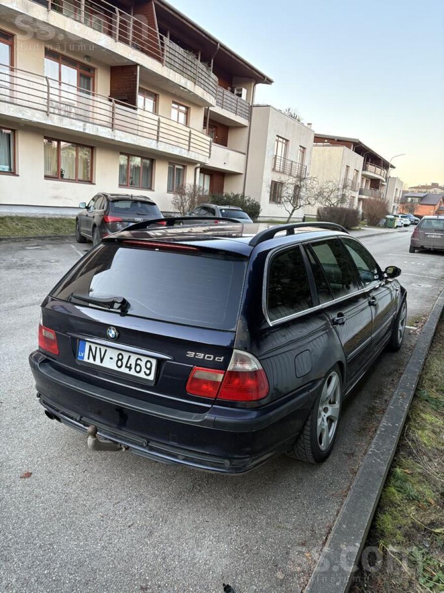 Blue BMW 330 2003 in Riga, with an engine capacity of 3.00 L and mileage of 533 thousand km for 2700 €, photo 10 on AUTOMOTO.COM.LV