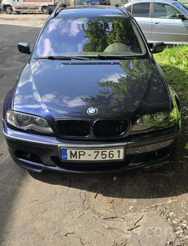 Blue BMW 330 2004 in Jurmala, with an engine capacity of 3.00 L and mileage of 217 thousand km for 3300 €, photo 1 on AUTOMOTO.COM.LV